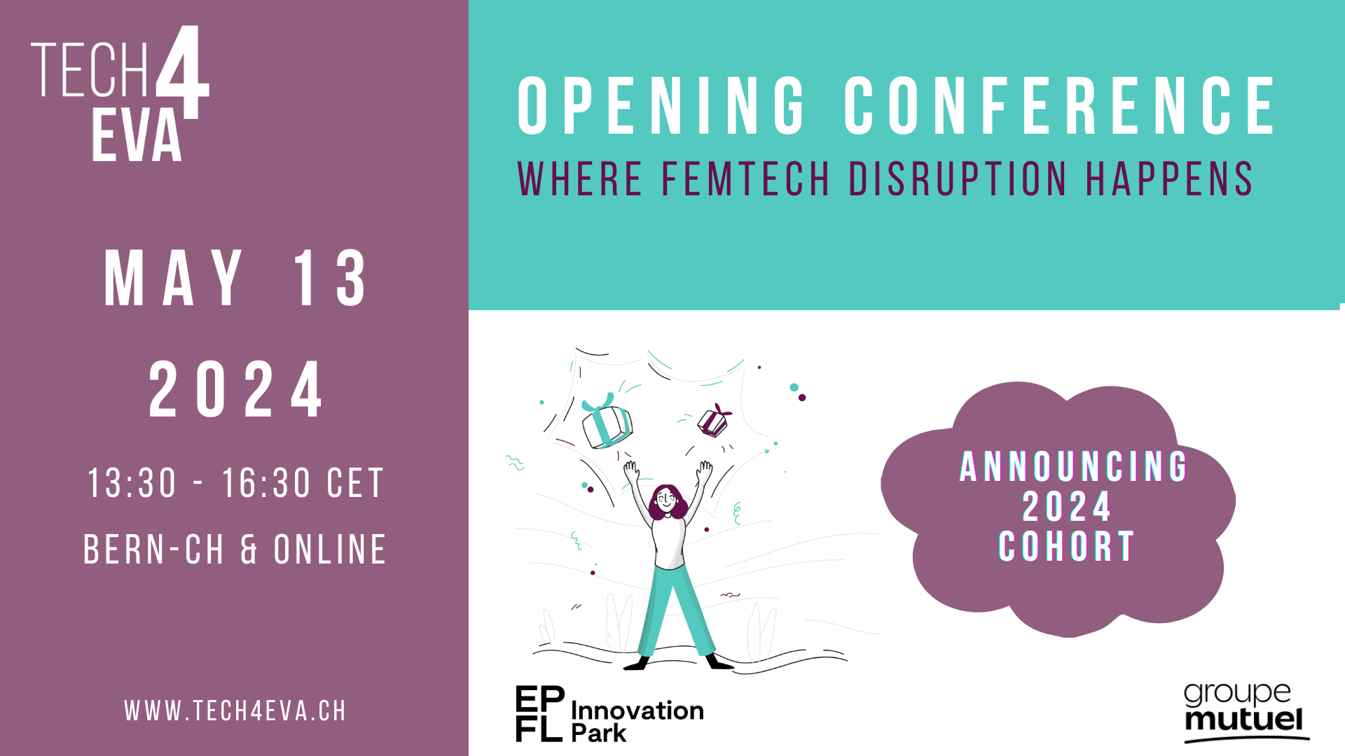 Tech4Eva Opening Conference 2024 – Swiss Biotech